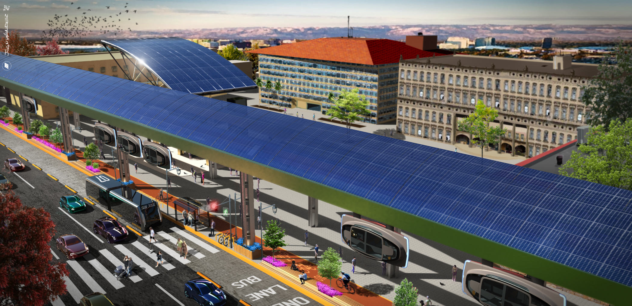 Solar-Powered Automated Transportation: Feasibility and Visualization ...