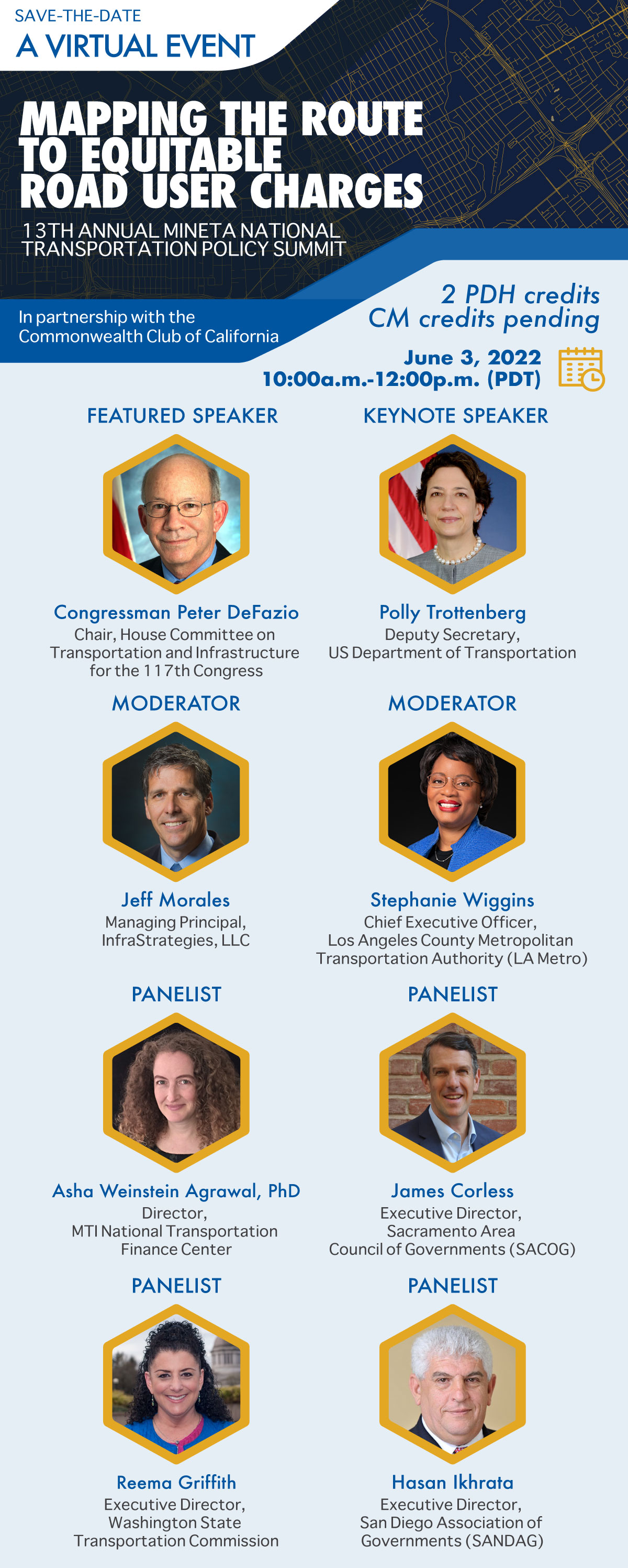 Past Mineta National Transportation Summits | Mineta Transportation ...